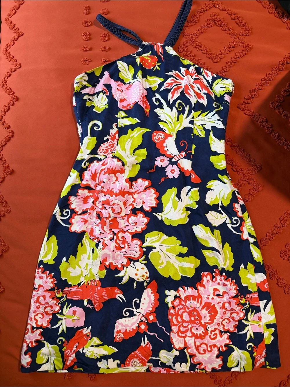 Ck Bradley | Dresses | Ck Bradley Floral Halter Mini Dress | Poshmark